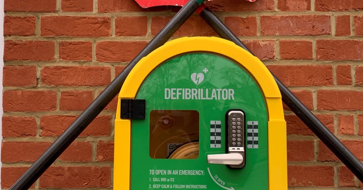 Public Access Defibrillator Installed at KGS | News | Kingston Grammar ...